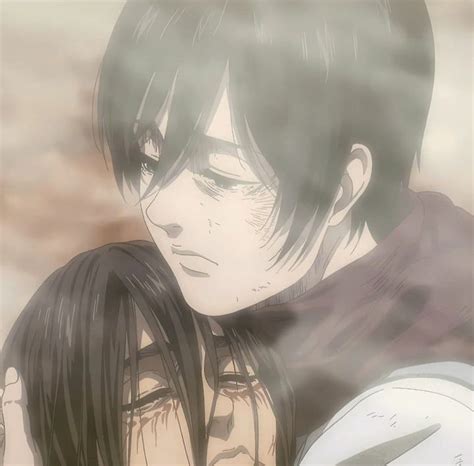 Eremika Mikasa Ackerman And Eren Yeager Attack On Titan Series