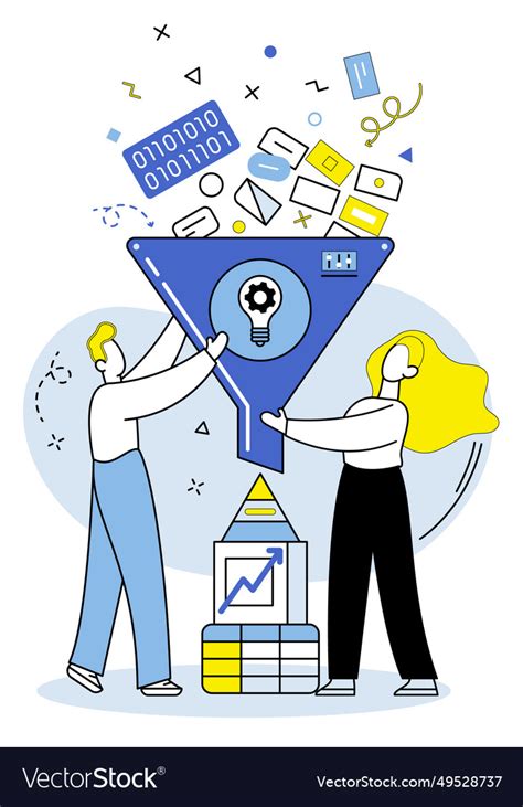 Business Analytics Indexes Provide Benchmarks Vector Image