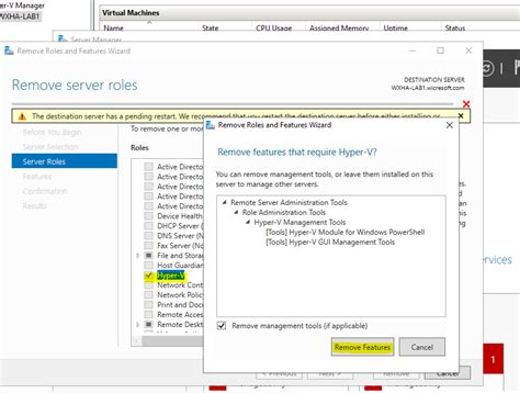 Hyper V Windows 10 Pro 64bit Virtual Switch Manager Generic Failure