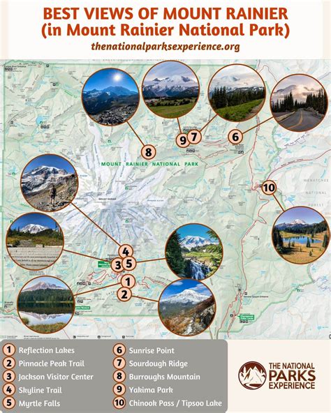 Mount Rainier Map