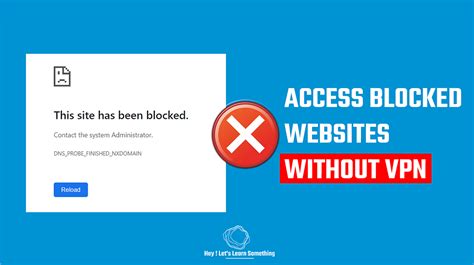 How To Access Blocked Websites Without A Vpn On Windows 2022 By Hey Lets Learn Something