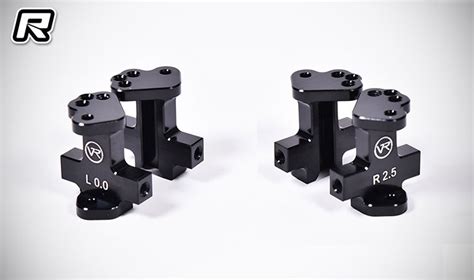 Red RC Vision Racing TLR Alu Caster Blocks