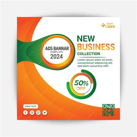 Premium Vector Add Bannar Templet