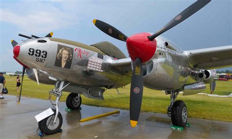 Lockheed P 38 Lightning Aircraft Art Lockheed