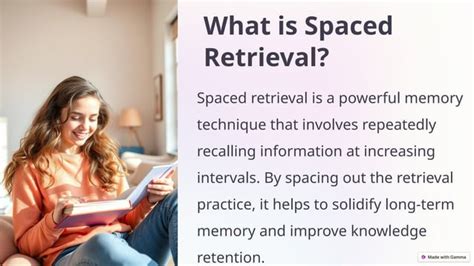 Spaced Retrieval A Powerful Memory Tool Pptx Internet For Beginners Internet