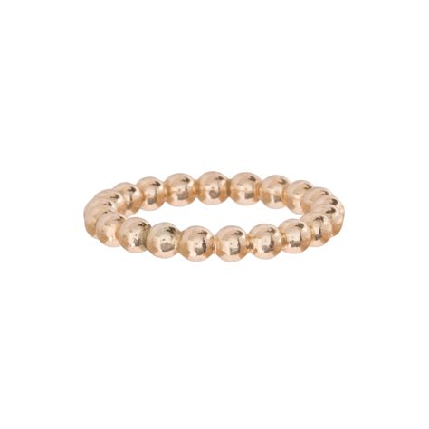 Enewton 3mm Gold Bead Ring Wrapsody
