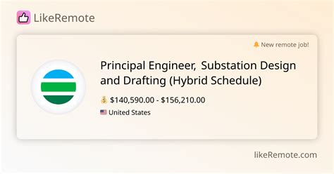 Remote Principal Engineer Substation Design And Drafting Hybrid Schedule At Eversource Energy