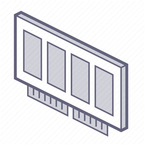 Memory Ddr Chipset Icon Download On Iconfinder