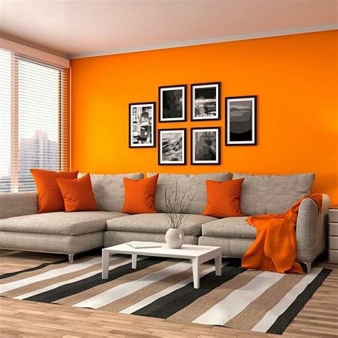 Оттенки оранжевого в Вашем интерьере