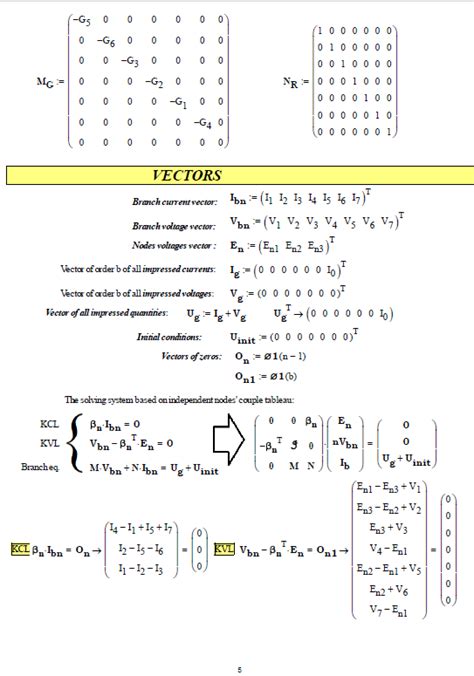 Circuit Analysis Kcl And Kvl Usage And Relationship Between The Currents Electrical