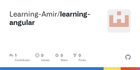 Github Learning Amirlearning Angular