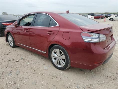 2011 Lexus Hs Autosmenu