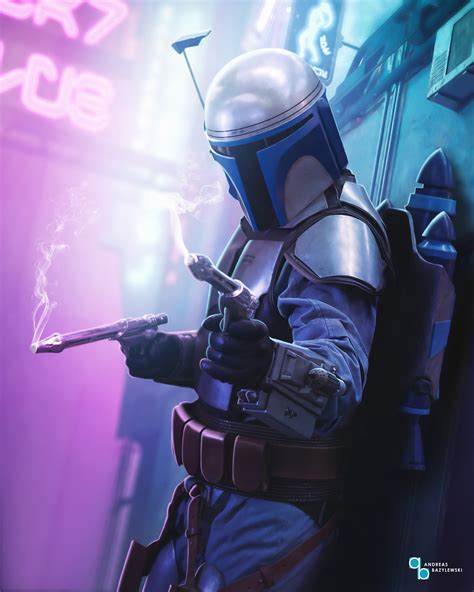 Arte Jango Fett The Art Of Star Wars Episode 2 Attack Of The Clones