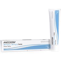 ANESDERM 25 mg/g + 25 mg/g Creme - apondo.de - Internet-Apotheke und ...