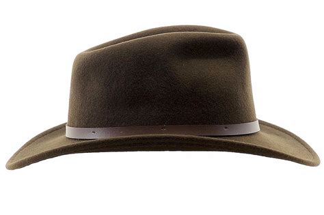 Scala Classico Mens Wool Felt Water Repellent Outback Hat