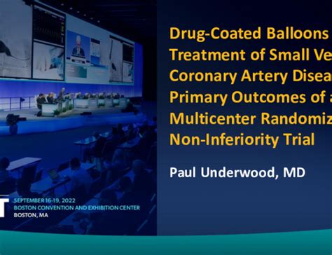 Dcb For Svd Primary Outcomes Of A Multi Center Rct With Agent Dcb