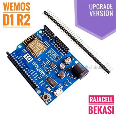 Jual Wemos D R Upgrade Version ESP Nodemcu Wifi Uno Based Board Kota Bekasi RAJACELL