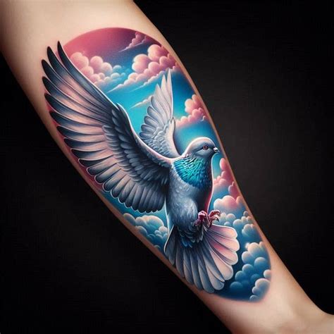 78 Blissful Dove Tattoo Ideas To Showcase Your Adventurous Attitude