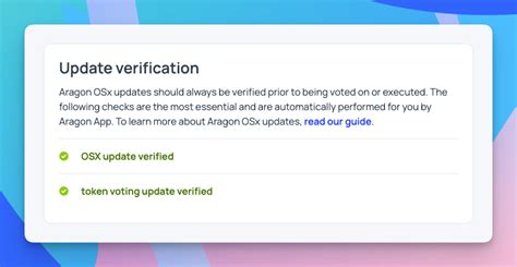 aragon osx updates seamless and optional updates for your dao
