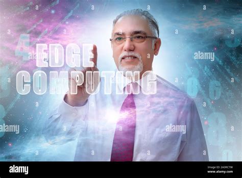 The Concept Of Cloud Edge And Fog Computing Stock Photo Alamy