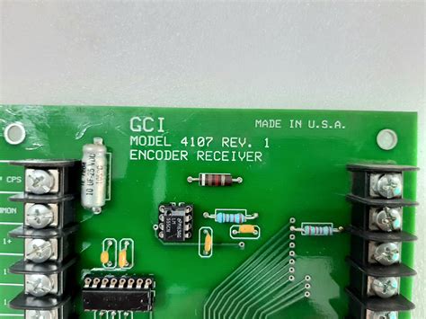 GCI 4107 ENCODER RECEIVER PCB REV 1 Alvi Marine