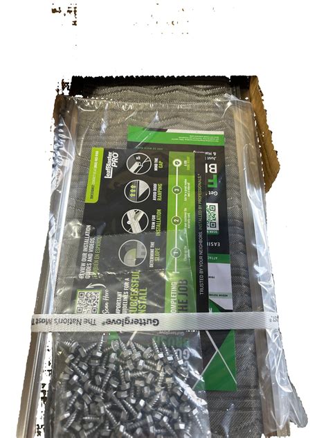 Leafblaster Pro Gutter Guard Premium Debris Protection Mesh System Gutter All