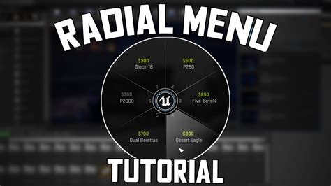 how to make radial menu in ue4 youtube