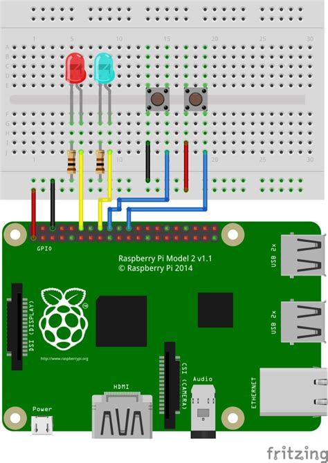 premiers pas avec raspberry pi gpio et python