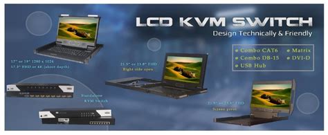 Industrial Kvm Switch Monitor Nrj Automation Technology
