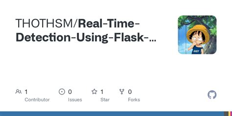 Github Thothsmreal Time Detection Using Flask And Opencv Haarcascade