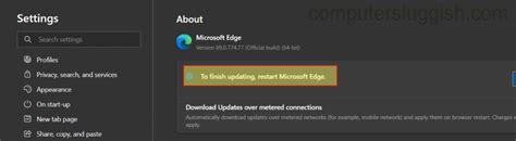 How To Check For Updates In Microsoft Edge Computersluggish