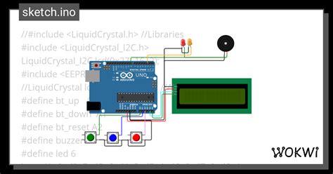 Digital Counter Working Wokwi Esp32 Stm32 Arduino Simulator