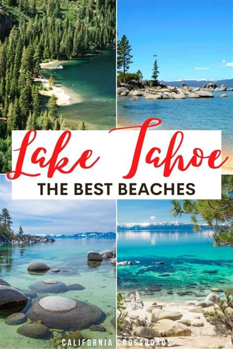 The Best Tahoe Beaches 10 Pristine Beaches In Lake Tahoe California