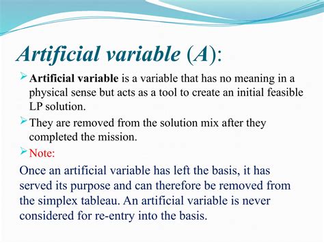 Chapter 2 Iii Optimization A Minimization Type Of Lpppptx