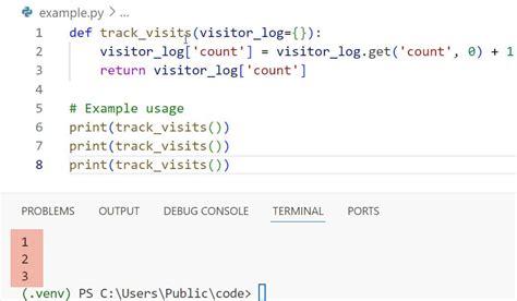 How To Use Static Variables In Python Functions