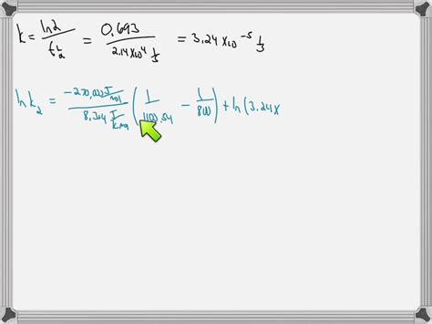 Solved The Half Life For A Reaction That Is Independent On Initial Concentration Of A Reactant