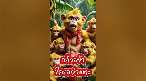 กล้วยข้าใครอย่าแตะ Shorts เล่าเรื่อง นิทาน การ์ตูน การ์ตูนอนิเมชั่น แฟนตาซี Youtube