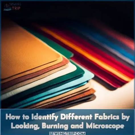 How To Identify Different Fabrics By Looking Burning And Microscope