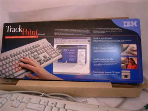 Ibm Trackpoint Keyboard Wbox White Model Kpd8923 Ebay
