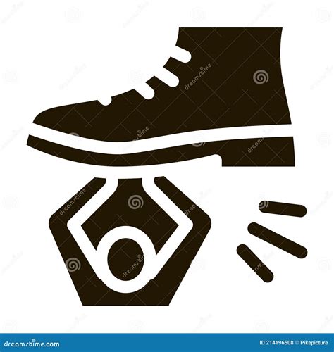 Human Suppression Icon Vector Glyph Illustration Stock Vector