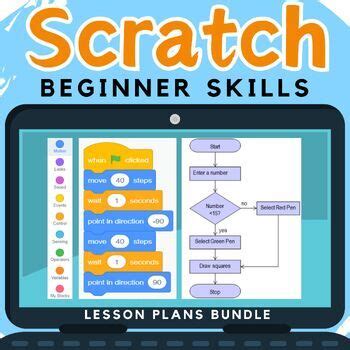 Computer Coding In Scratch Lesson Plans And Activities Bundle Computer Science