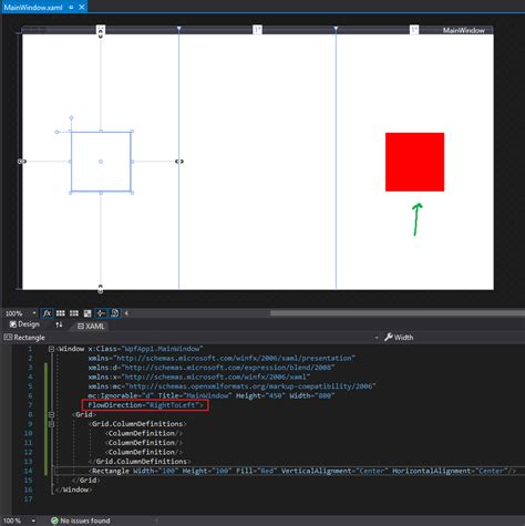 wpf core xaml designer rtl layout and custom fonts bugs · issue 3597