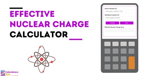Effective Nuclear Charge Calculator