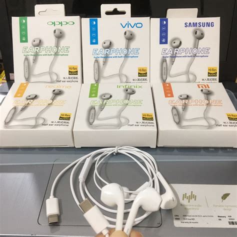 Jual Headset MH135 / R15 Type-c / 3.5MM Ori Earphone Stereo Bass ...
