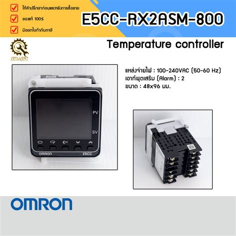 Temperature Omron E5cc Cx2asm 804 Analog Output With Rs485 48x48mm Ch Joylucky Automation888