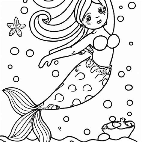 7 Desenhos De Boneca Sereia Para Imprimir E Colorir