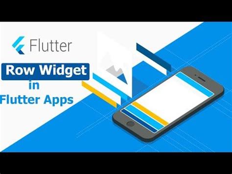 Flutter Mobile Apps How To Create Flutter Row Widget Artofit