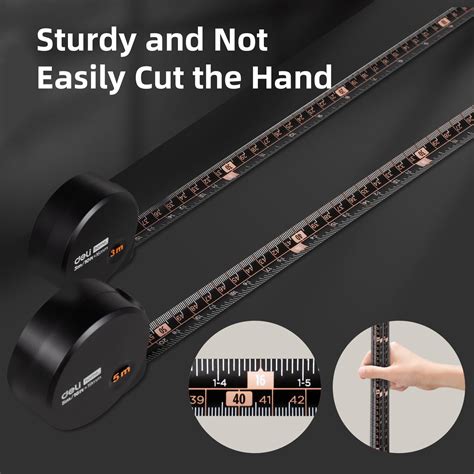 Deli Tape Measure 10ft3m Small Tape Measure