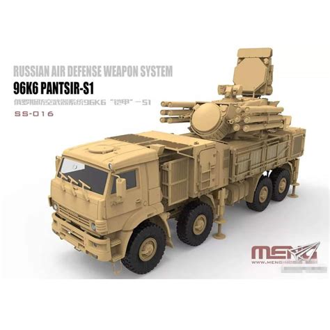Military Vehicle Model 96k6 Pantsir S1 Meng Scale Model Boulevard