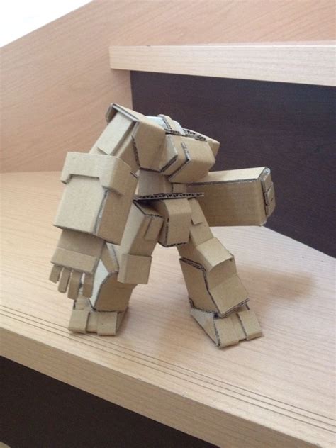 Board Mech 立体 ペーパークラフト 彫刻